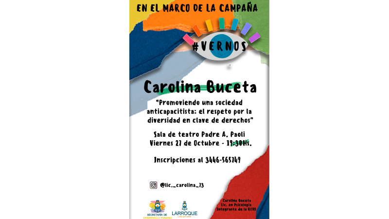 Larroque Este Viernes Sigue La Campaña “vernos”